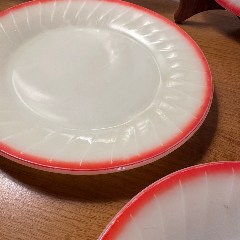 Fire King Red - Etsy