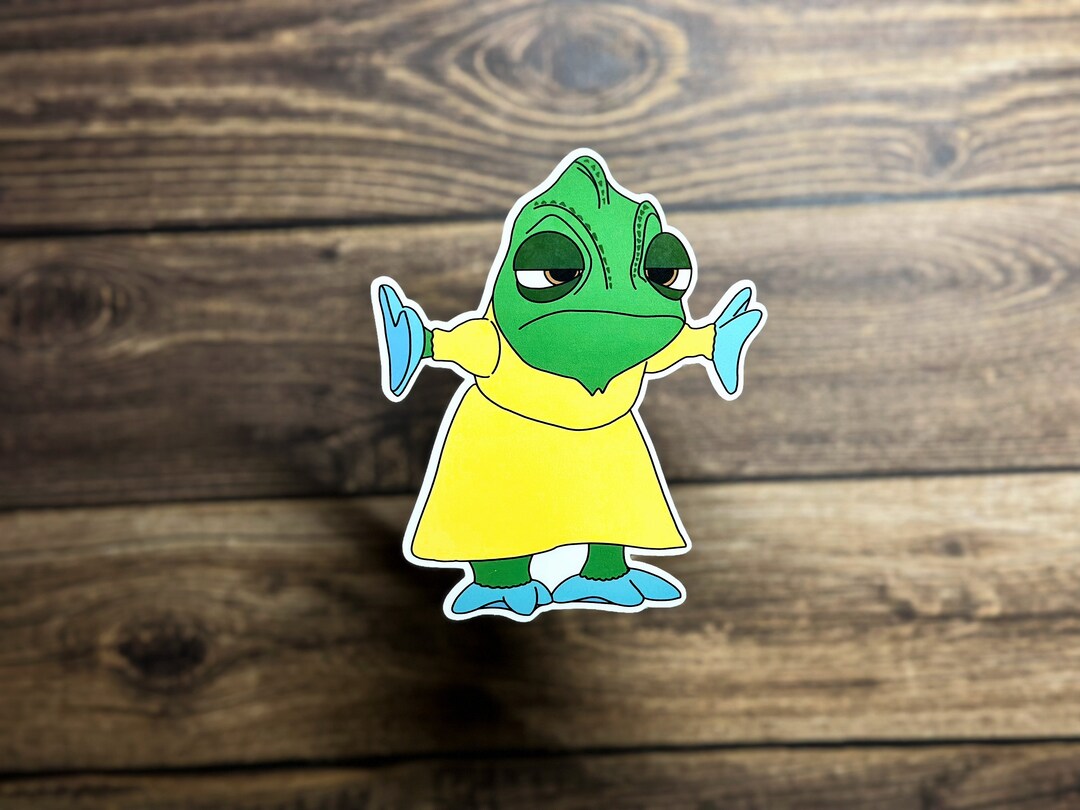 Disgruntled Pascal Die Cut Sticker: Waterproof Nurse Gift - Etsy