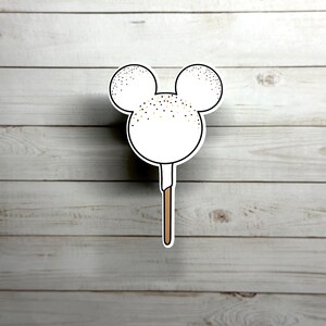 Mickey Cake Pop Stickers | Starbucks Cake Pop Sticker | Disney Bakery ...
