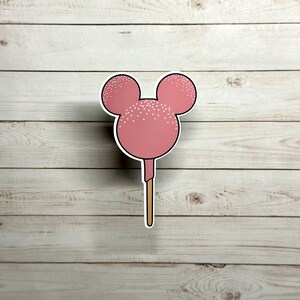 Mickey Cake Pop Stickers | Starbucks Cake Pop Sticker | Disney Bakery ...
