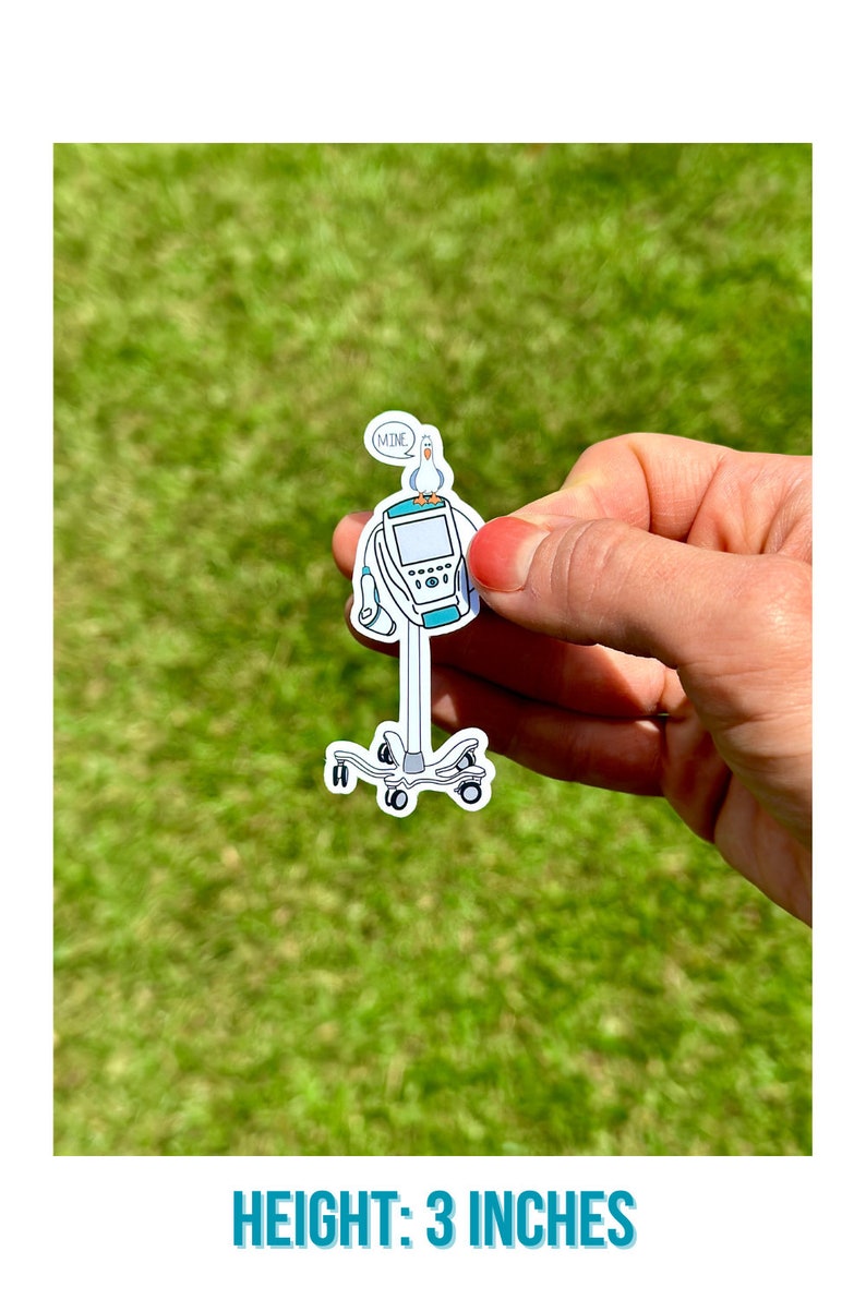 Finding Nemo bladder Scanner 'MINE' RN Die Cut - Etsy