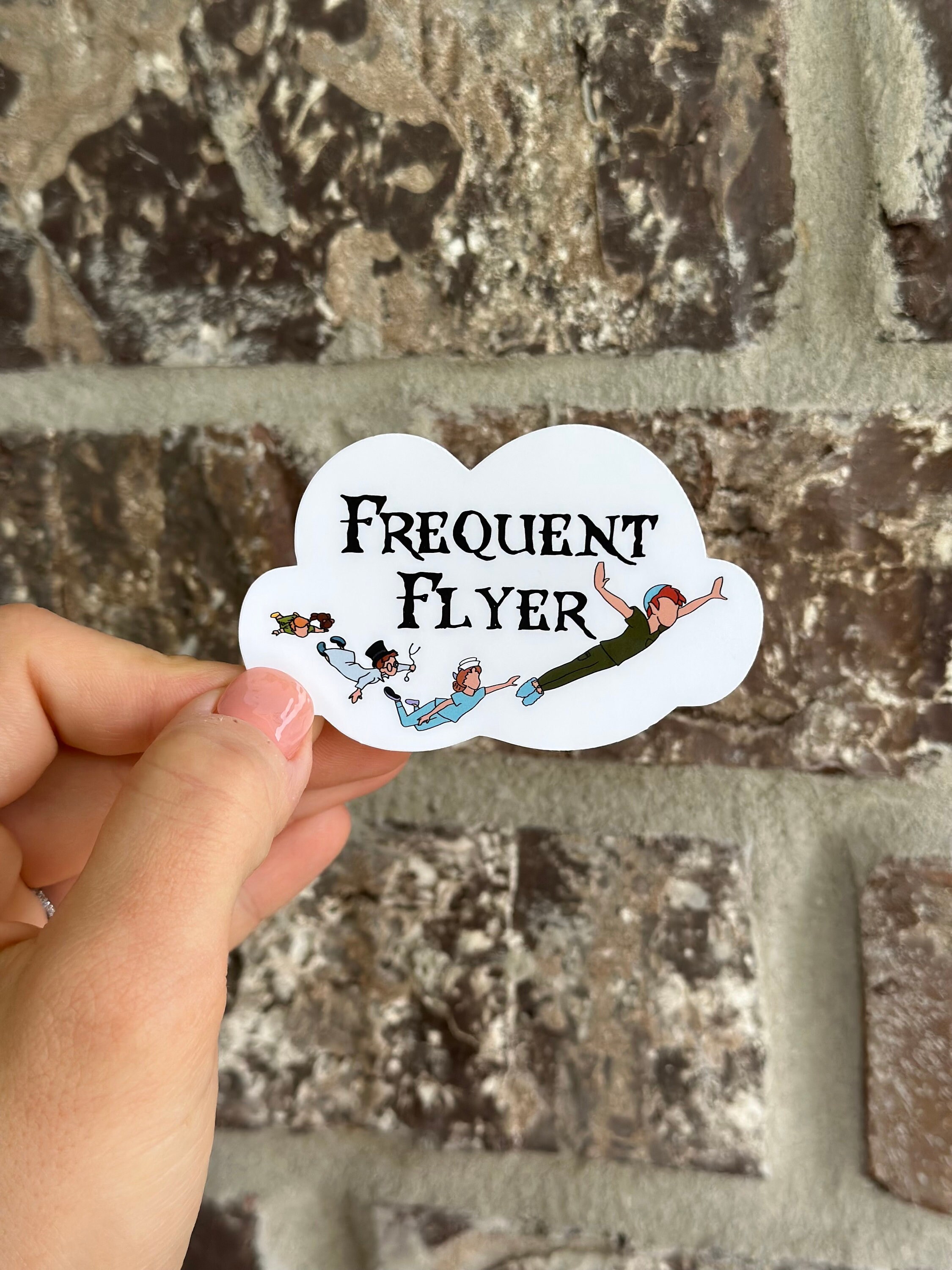 Frequent Flyer Die Cut Sticker RN Sticker LPN Sticker - Etsy
