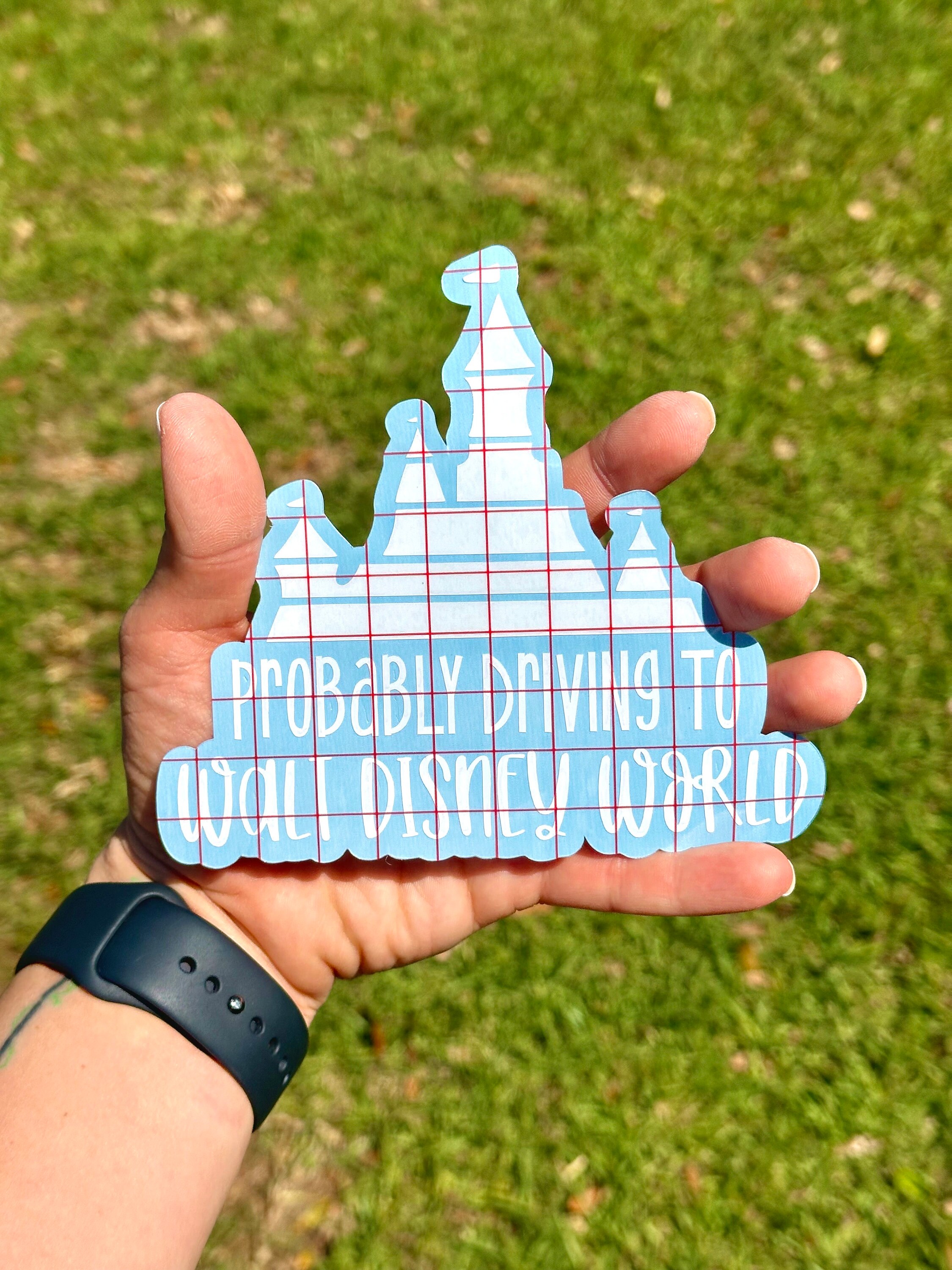 Probably Driving to Walt Disney World Vinyl Sticker Decal Car Sticker ...