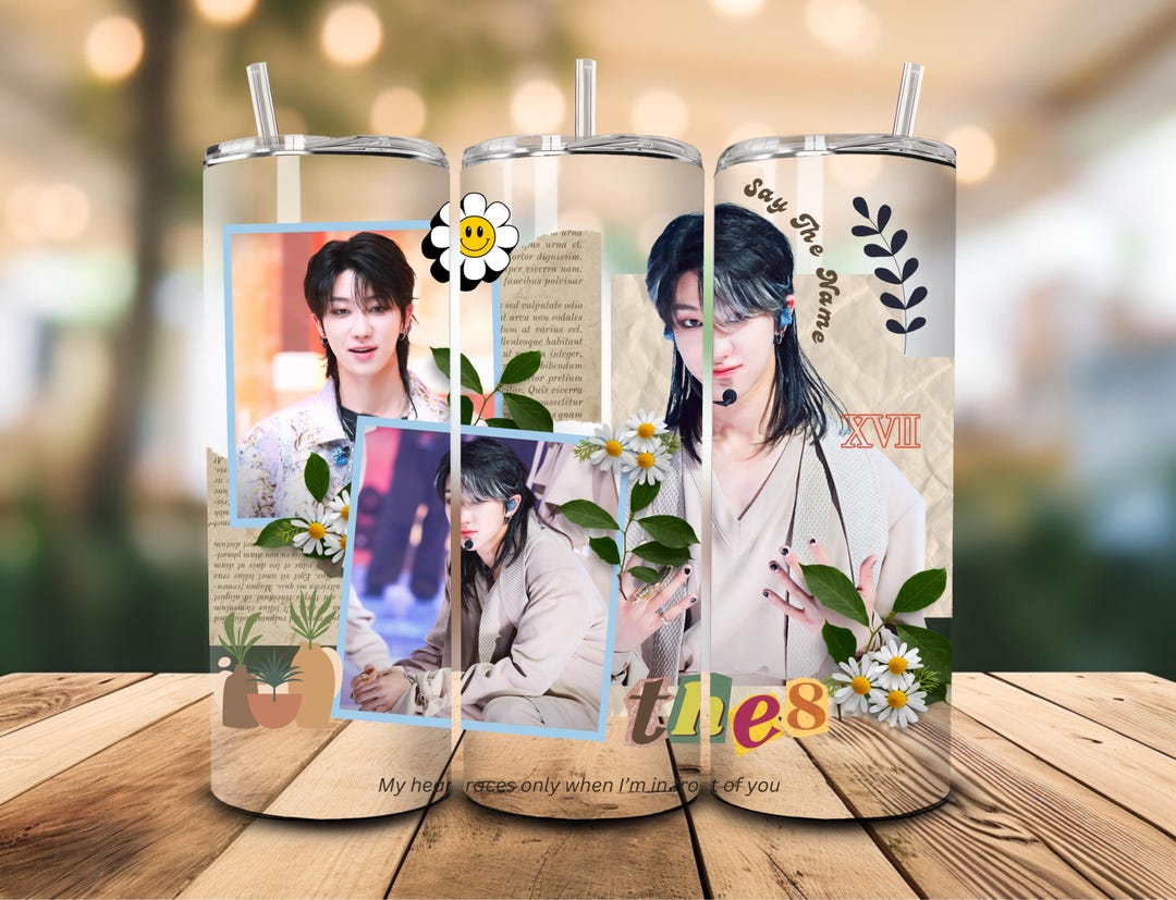 The8 Tumbler| Seventeen Merch | Perfect Gift | Kpop - Etsy