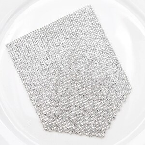 Rhinestone Sparkle Patches Set 5 Bling Crystal Pocket Sticker Jean ...