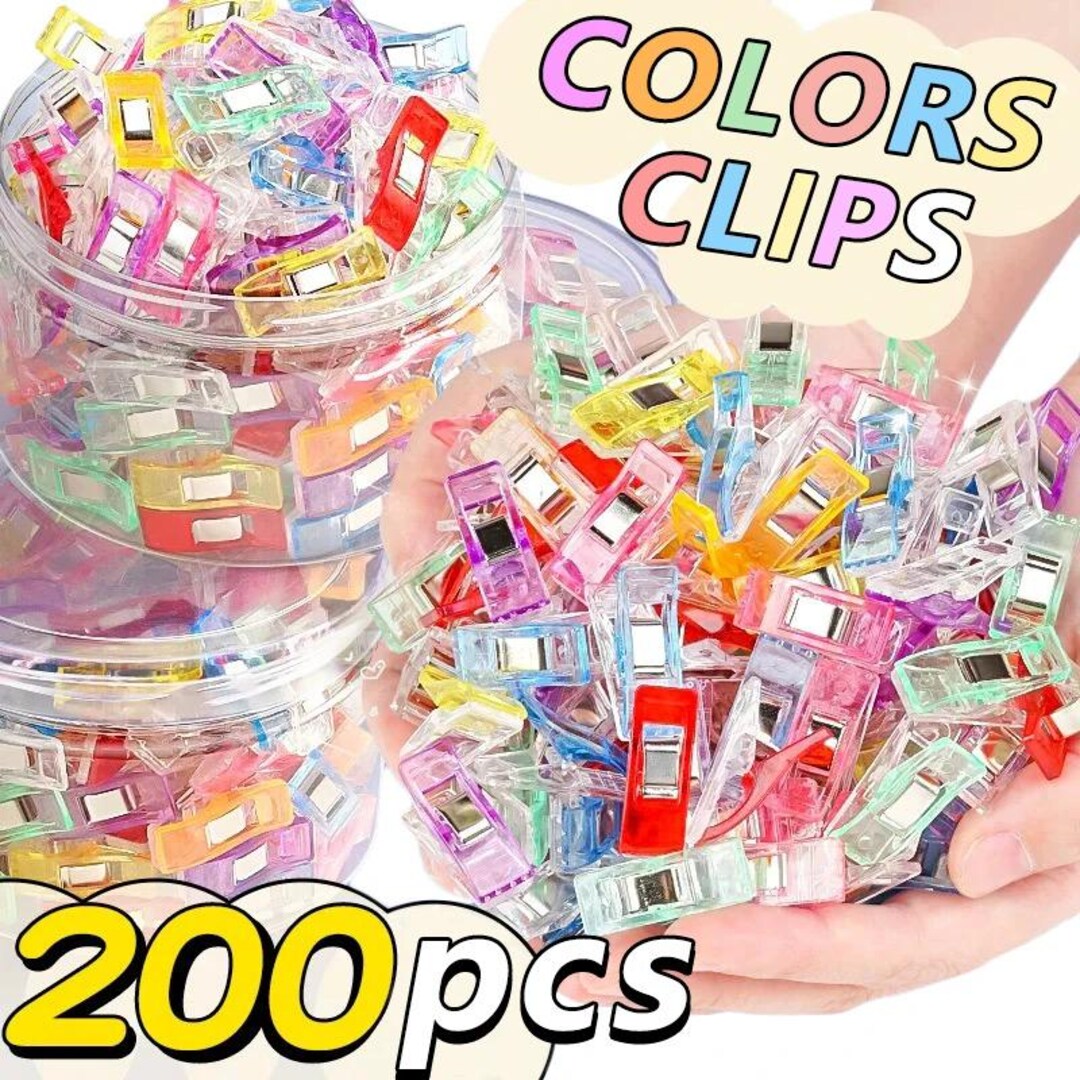 Plastic Strong Clips Colors Sewing Suspender Clip Mutifunction Clothes ...