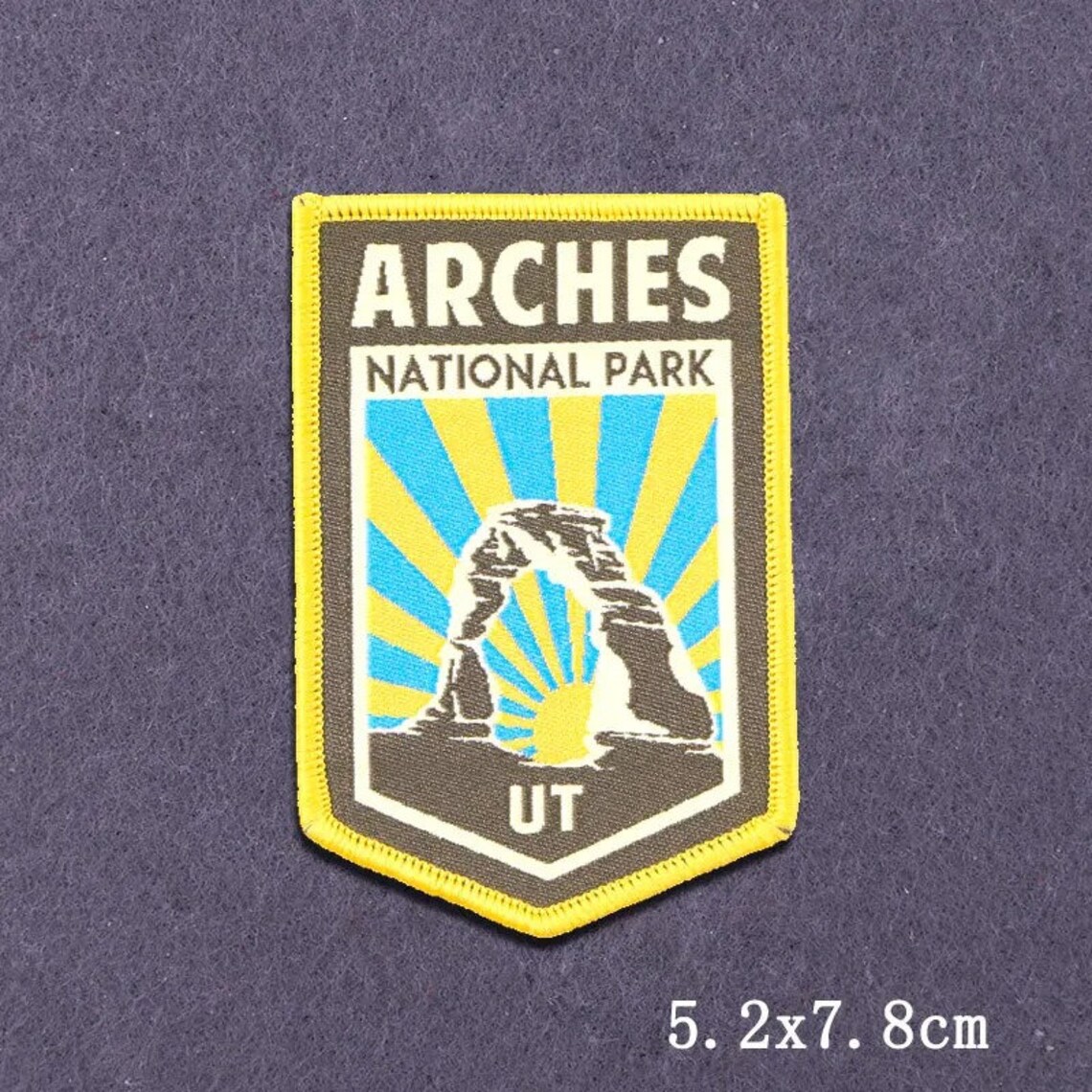 Arches National Park Embroidered Patch, Travel Souvenir - Etsy