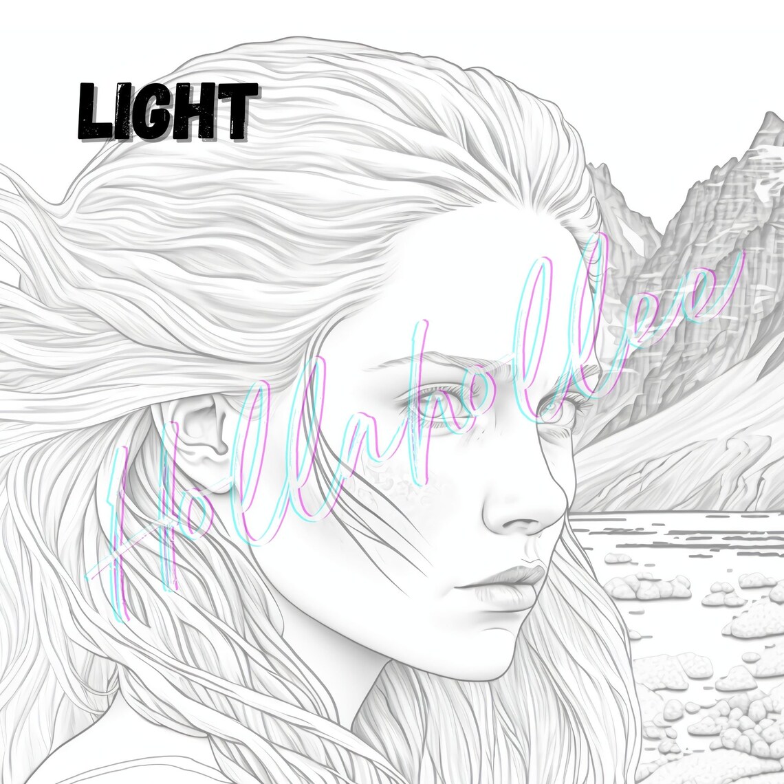 Adult Coloring Page PDF Printable Adult Coloring Pages Book Download ...