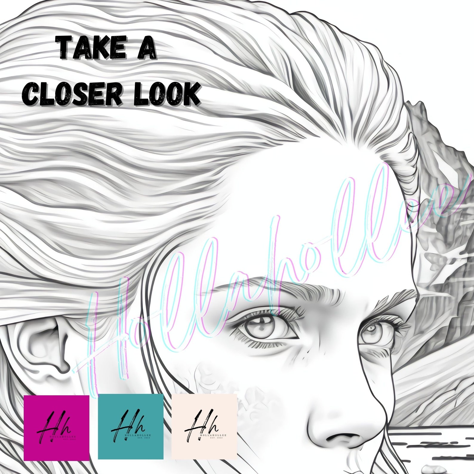 Adult Coloring Page PDF Printable Adult Coloring Pages Book Download ...