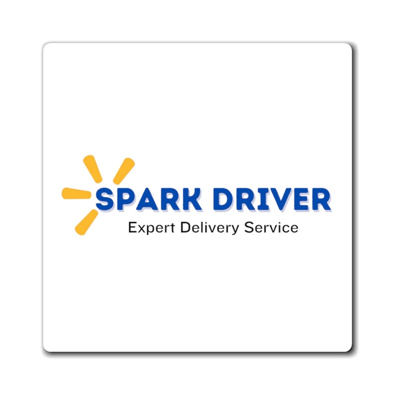Spark Delivery Driver Car Magnets - Etsy