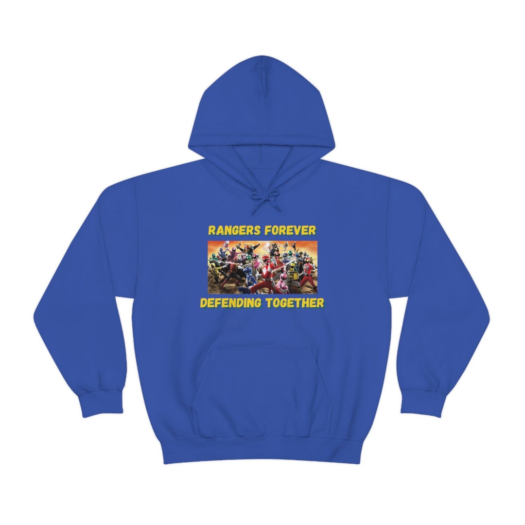 Rangers Forever Defending Together, Power Rangers Hoodie - Etsy