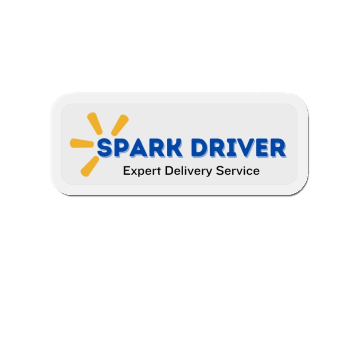 Spark Driver Die-cut Magnet - Stay Safe With This Car Magnet - Etsy