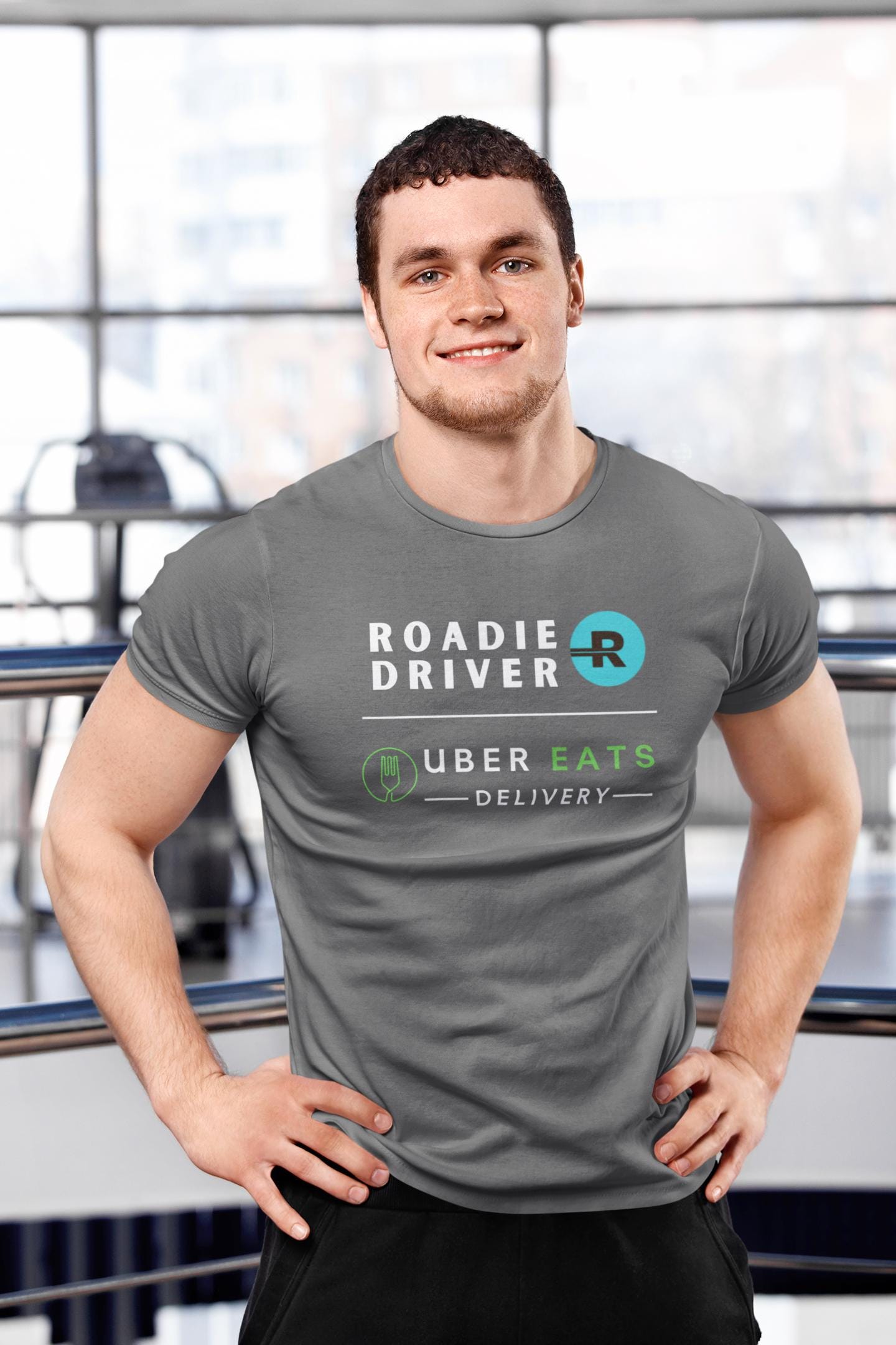 Roadie Driver and Uber Eats Delivery Unisex Jersey Short Sleeve Tee - Etsy