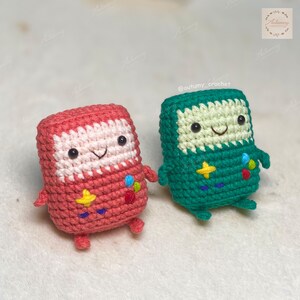 Crochet Adventure Video Game, Amigurumi Plushies, Giftbox, Bag ...