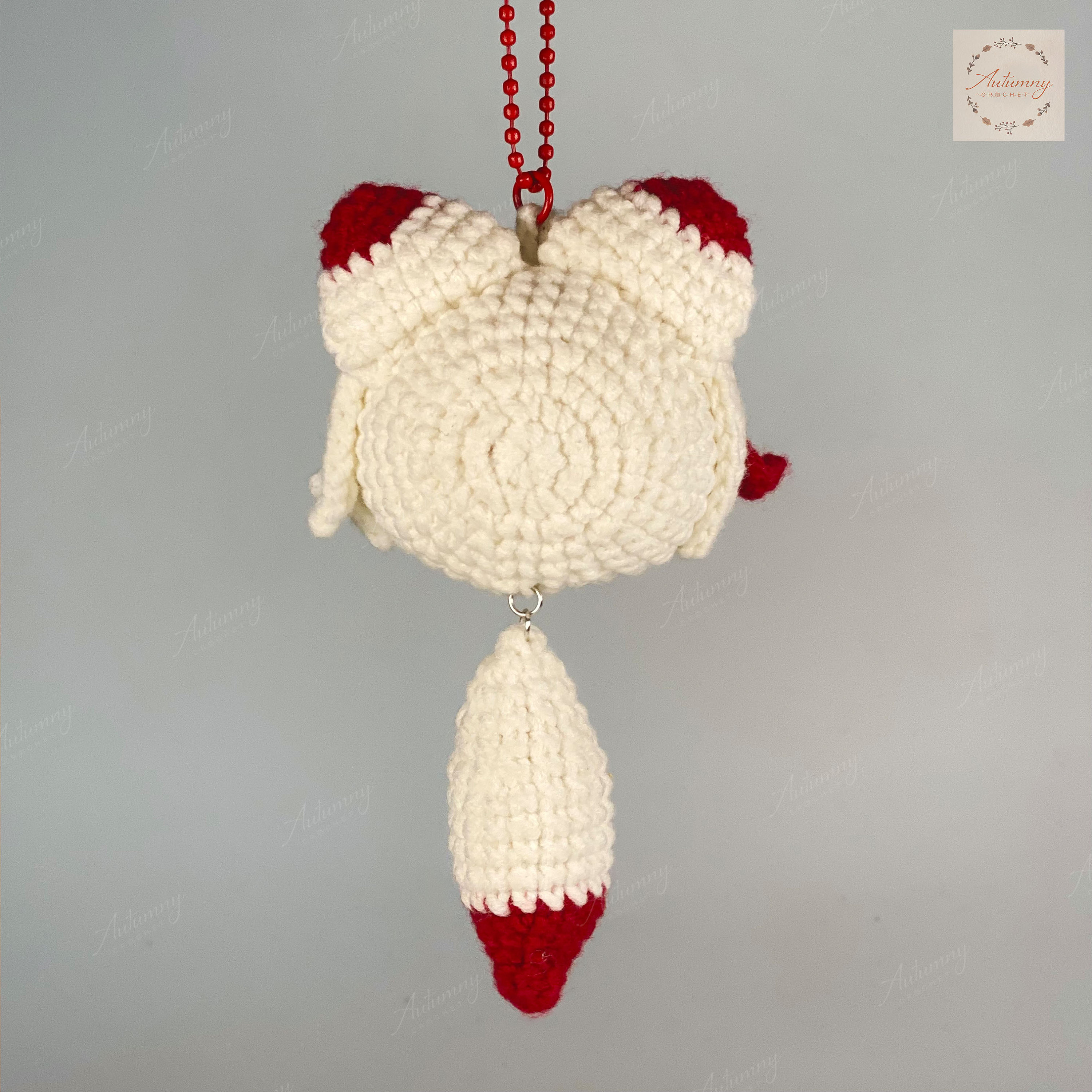 Crochet Cute Fox Kazuha Chibi Keychain Crochet Kazuha Fox - Etsy