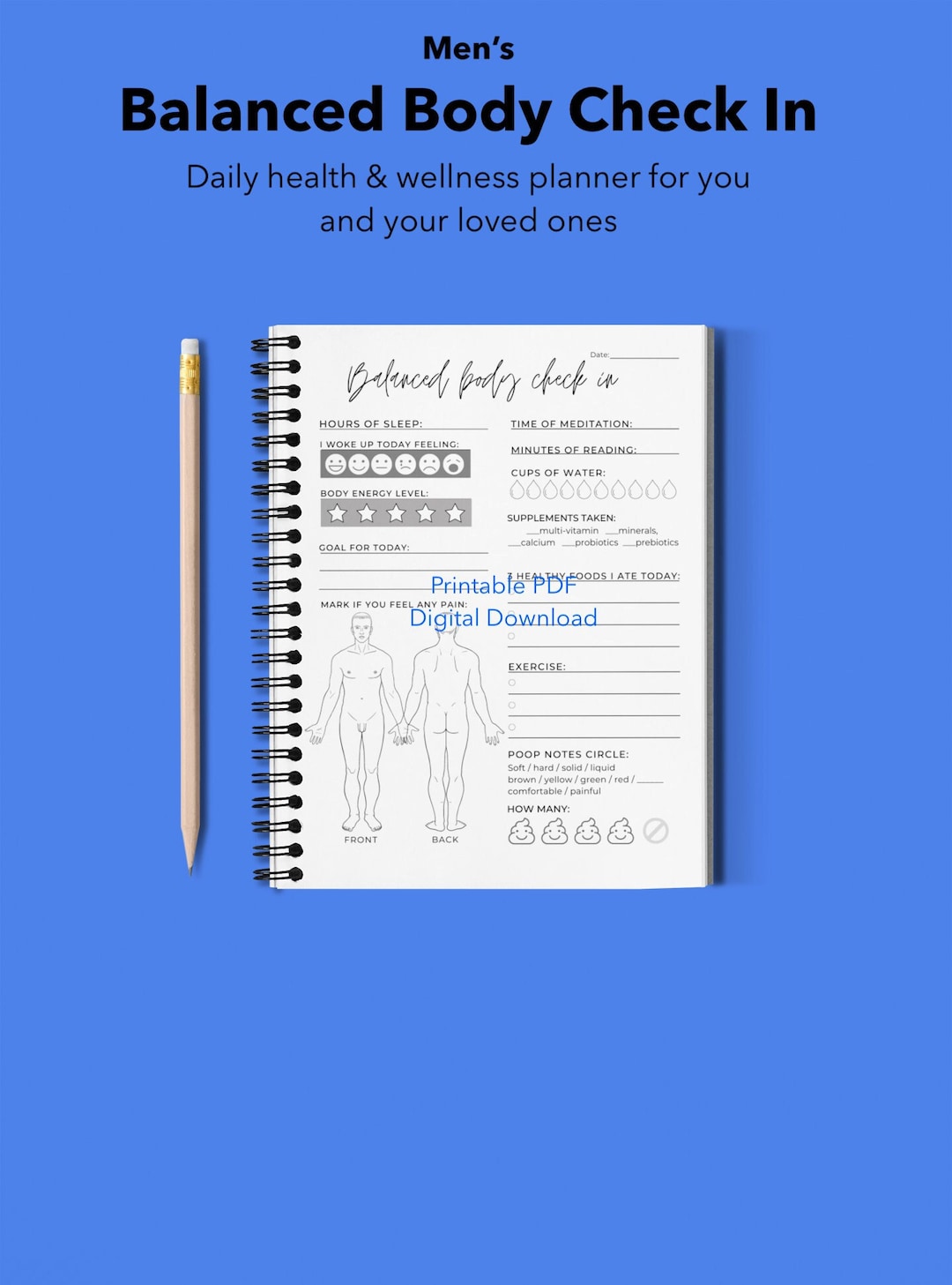 Balanced Body Check in Men | Health and Wellness | Self Care | Instant ...