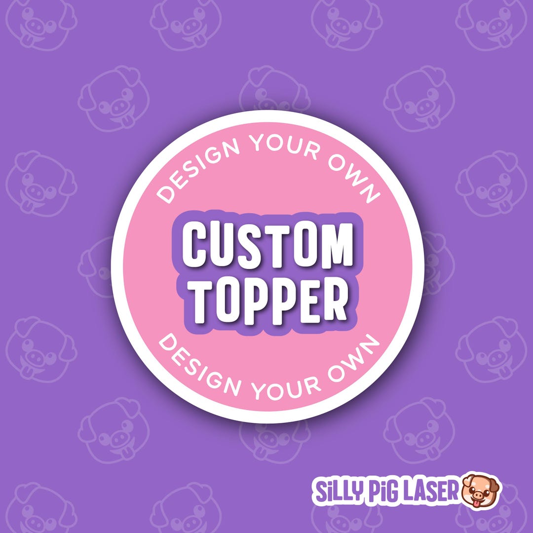 Custom Tumbler Topper, Stanley Topper, Stanley Accessory, 30oz 40oz ...