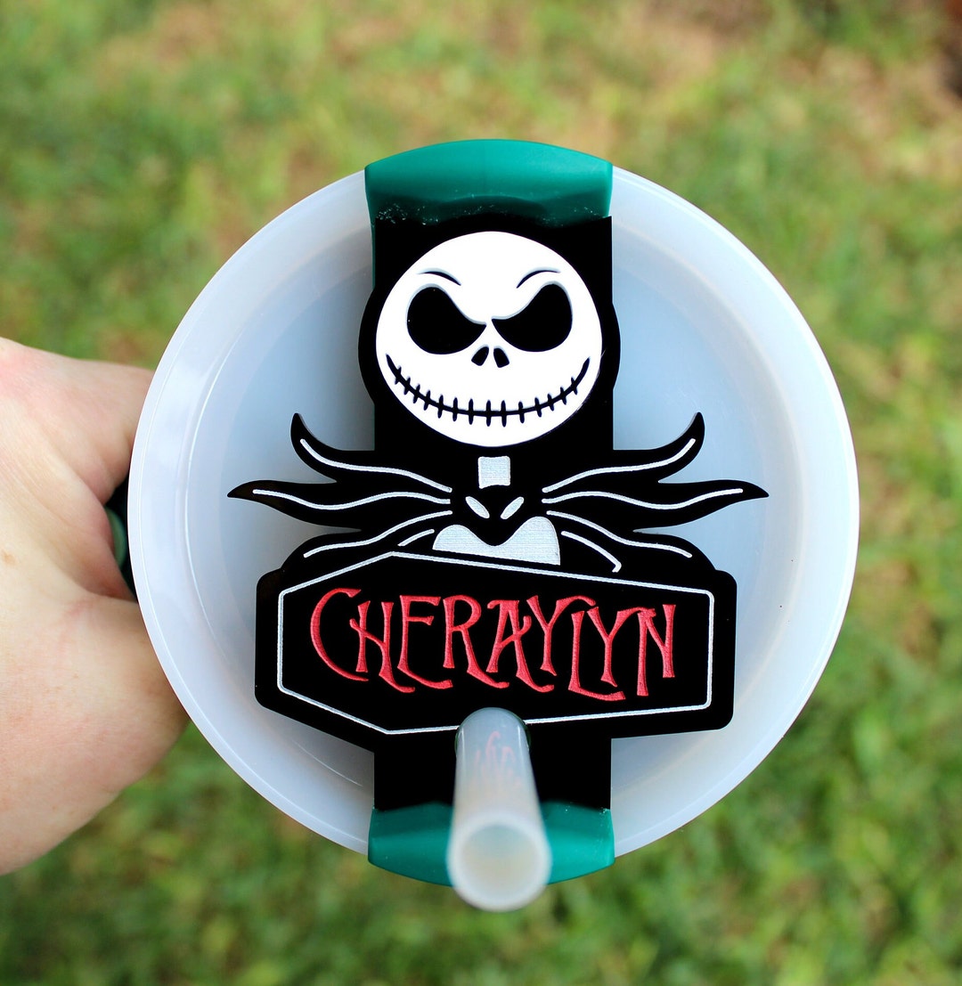 Jack Skellington, Nightmare Before Christmas, Halloween Nameplate ...