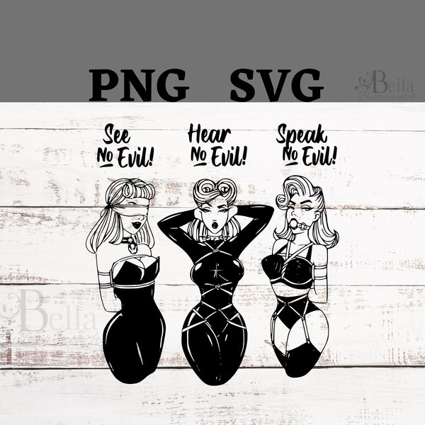 Naughty Bondage Svg Etsy Canada