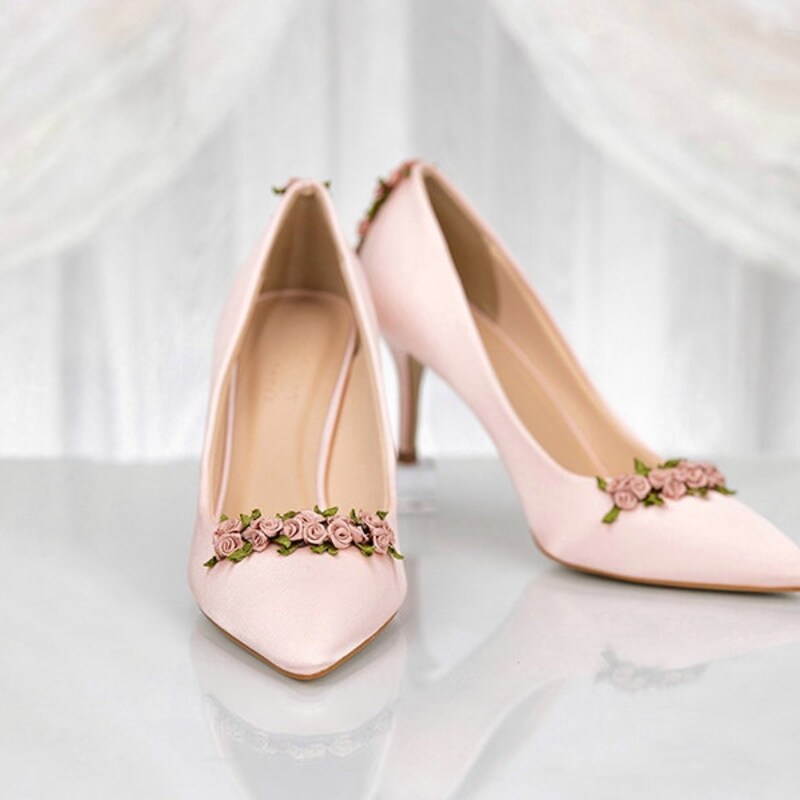Satin Wedding Shoes - Etsy