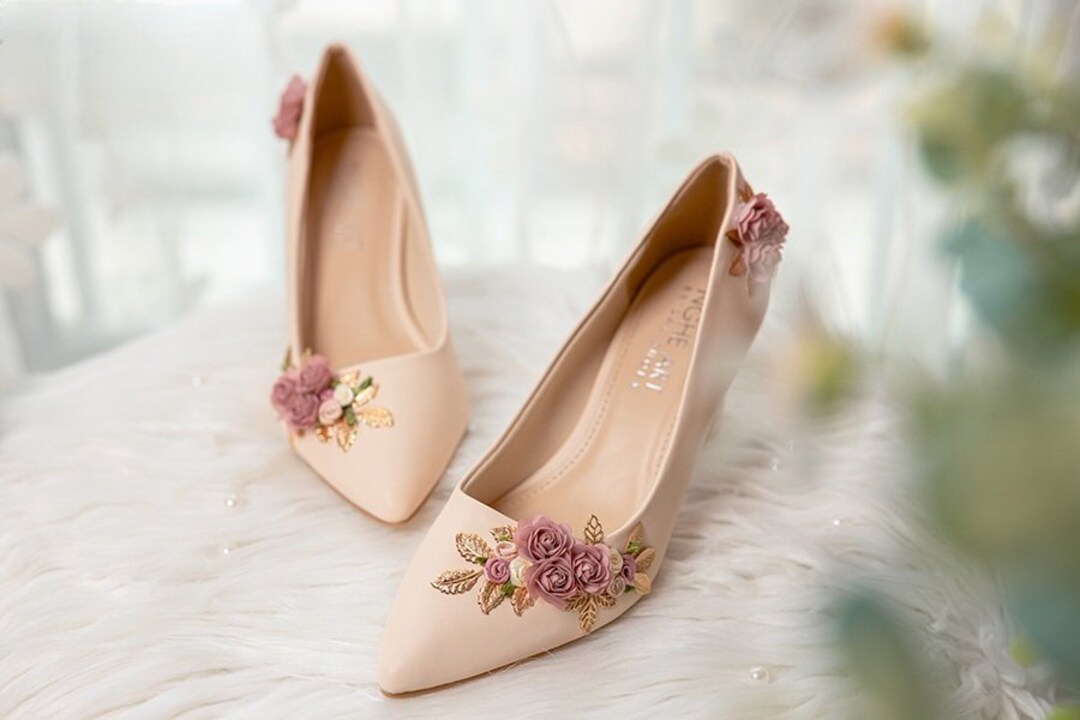 Handmade Wedding Shoes. 7cm High Heels. Party Shoes. - Etsy