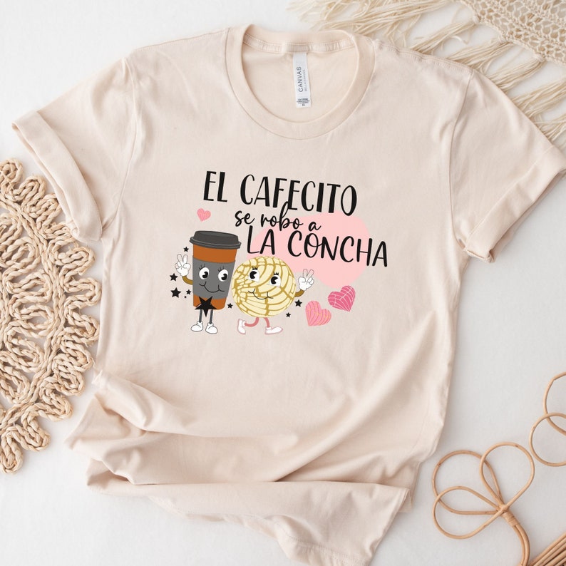 Cafecito Y Chisme, Pan Dulce, Funny Latina Shirt, Mexican Tee, Latina ...