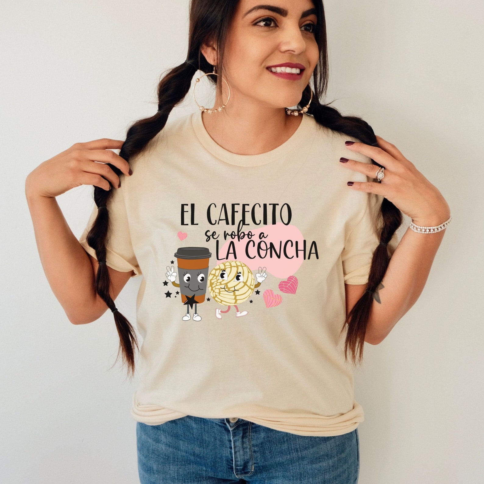 Cafecito Y Chisme, Pan Dulce, Funny Latina Shirt, Mexican Tee, Latina ...