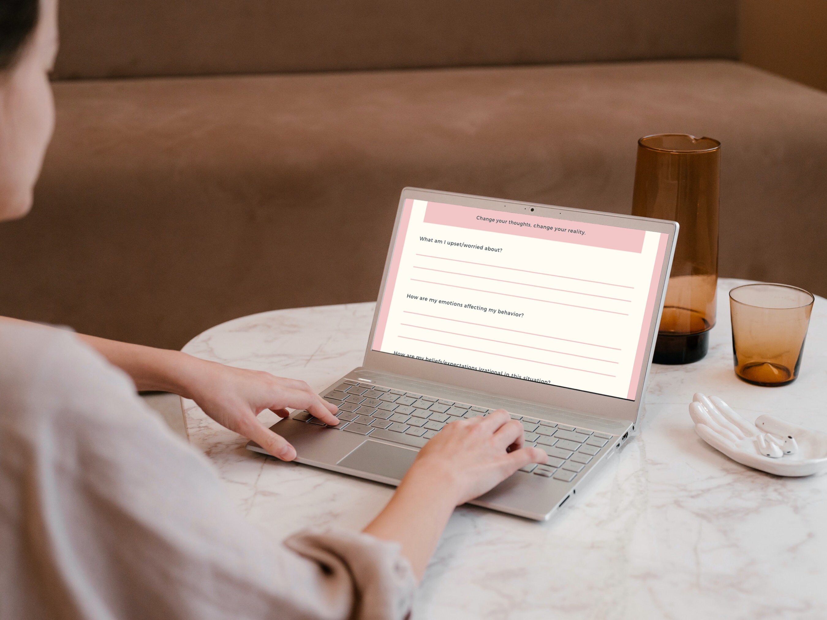 Mental Health Journal Digital, Therapy, Workbook, Printable, Goodnotes ...