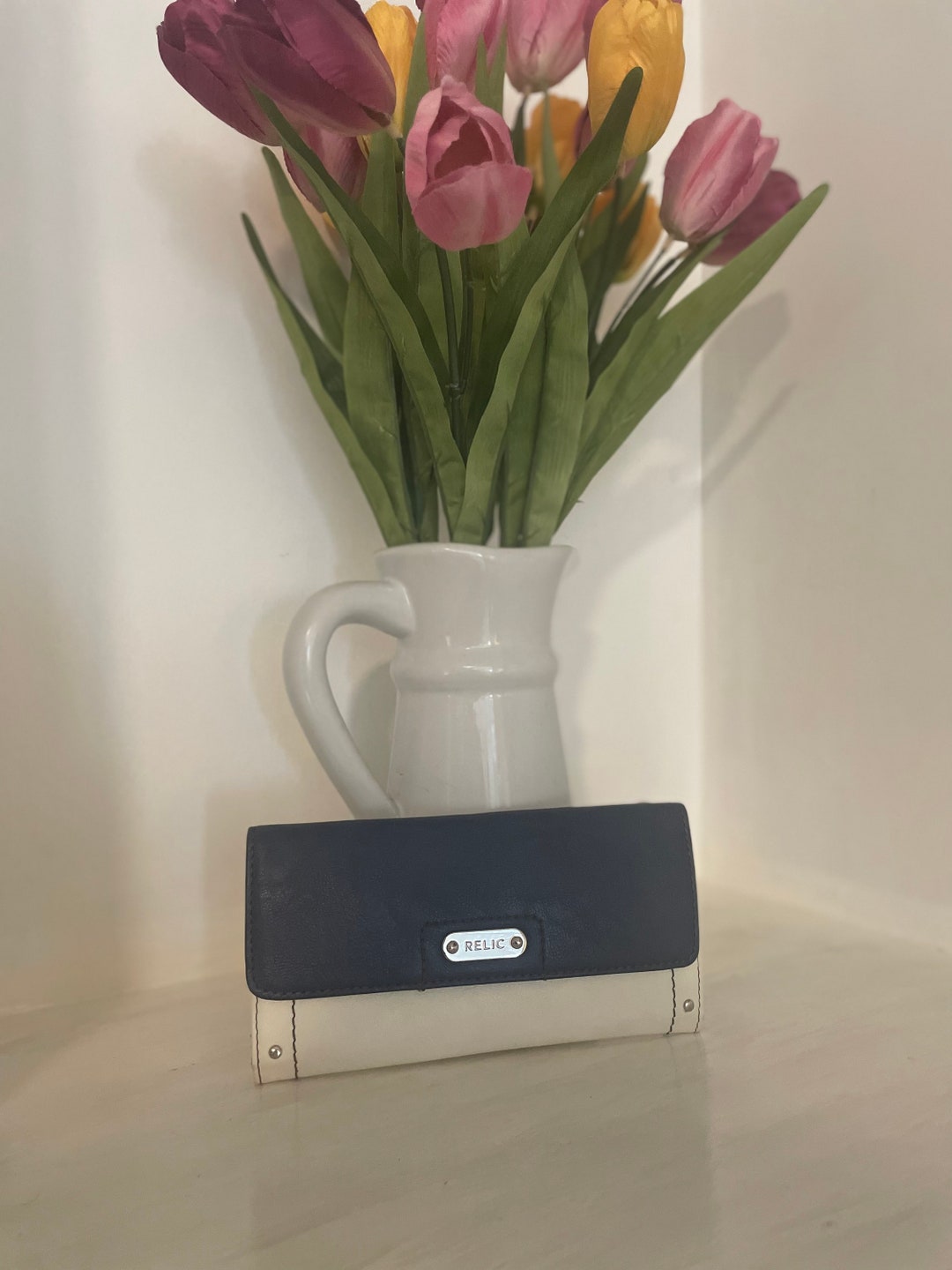 Leather Relic Vintage Wallet ART Deco Wallet - Etsy