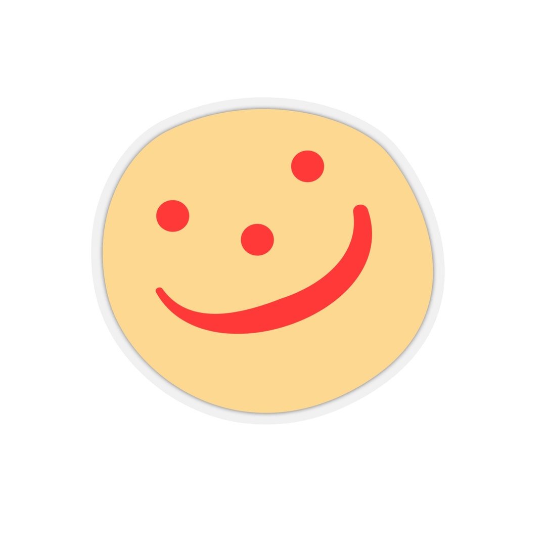 Pan Dulce Happy Face Sicker Mexican Cookie Latina Chicana - Etsy