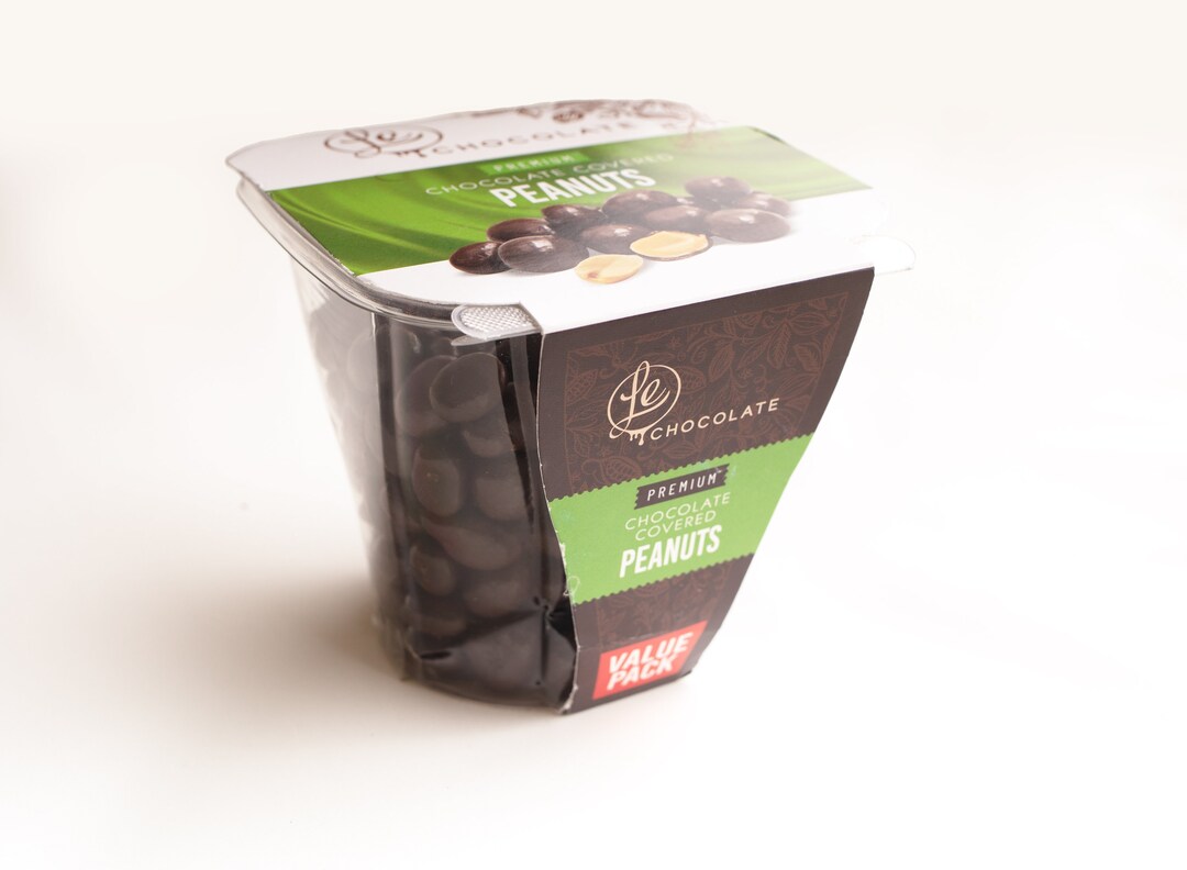 Le Chocolate - Premium Chocolate Covered Peanuts - Value Pack - Etsy