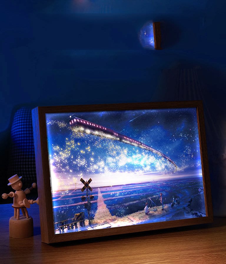 Customized Two-dimensional Decorative Anime Light-up Painting ...