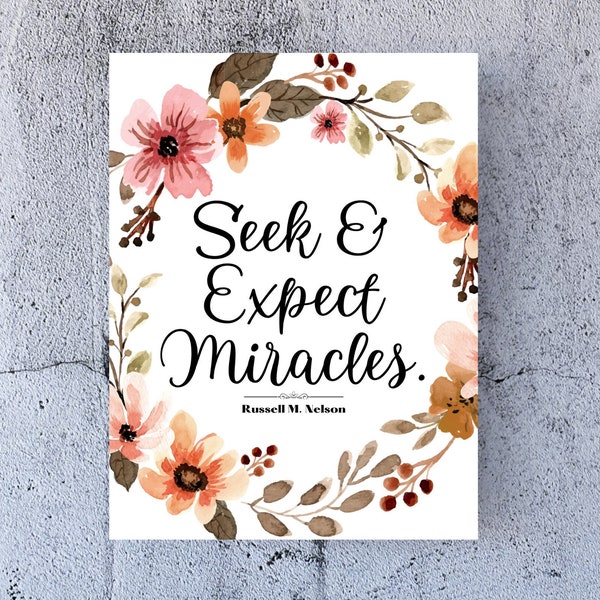 Expect Miracles - Etsy