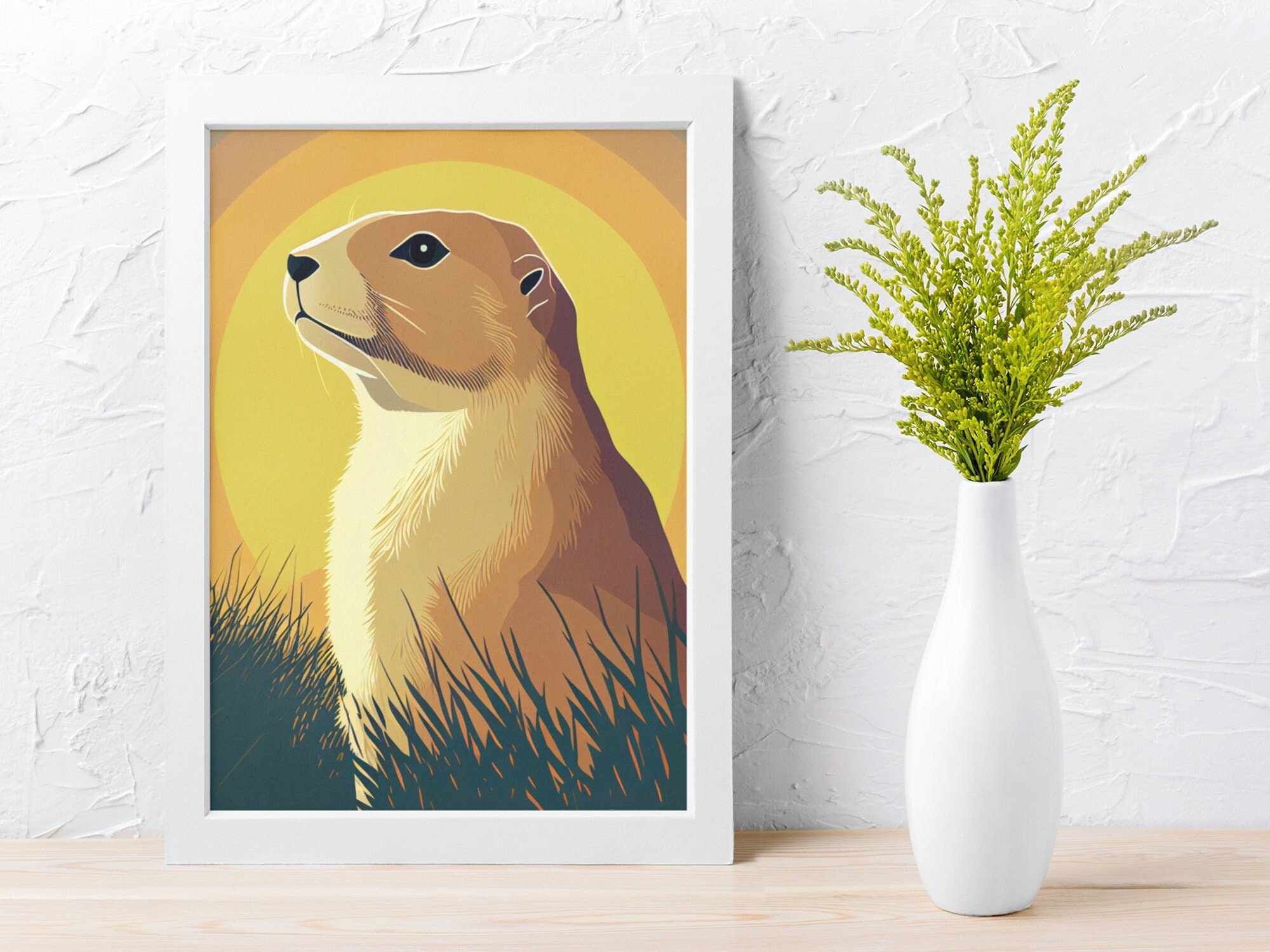 Dramatic Prairie Dog