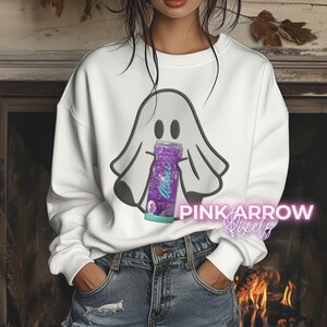 Alani Halloween Ghost PNG PDF Digital Download | Faux Embroidery ...