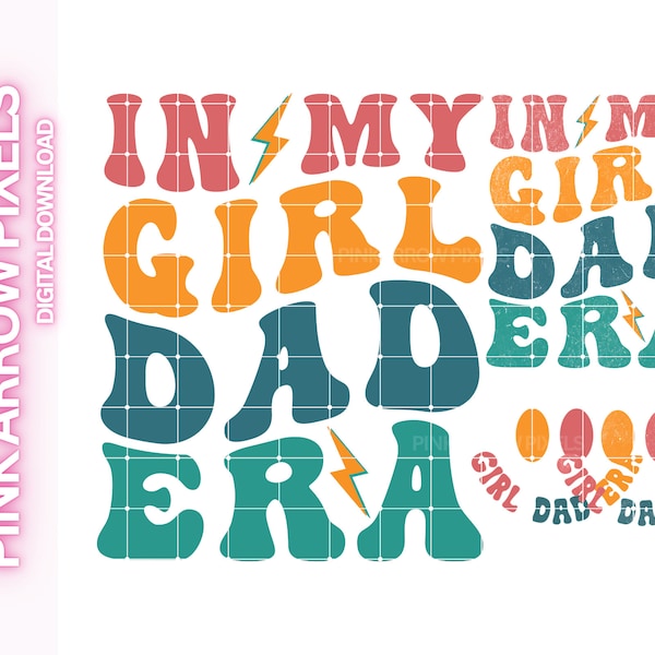 Distressed Girl Dad Svg - Etsy