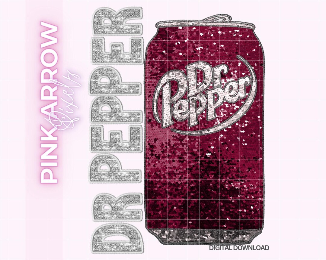 Dr Pepper Design I PNG Digital Download I Coke I Soda Design - Etsy