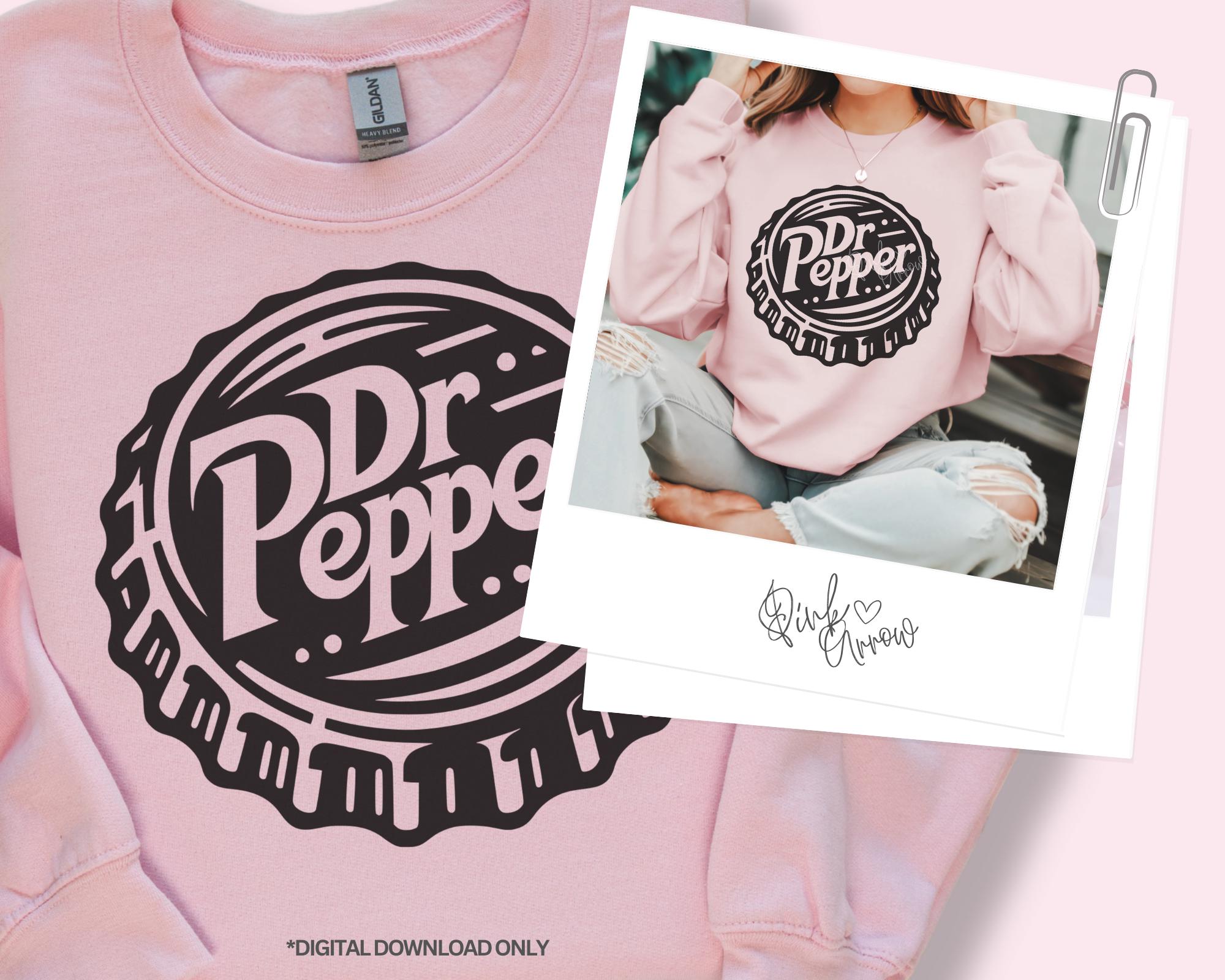 Dr Pepper Bottle Cap SVG Dr Pepper SVG Cutting File Soda SVG - Etsy