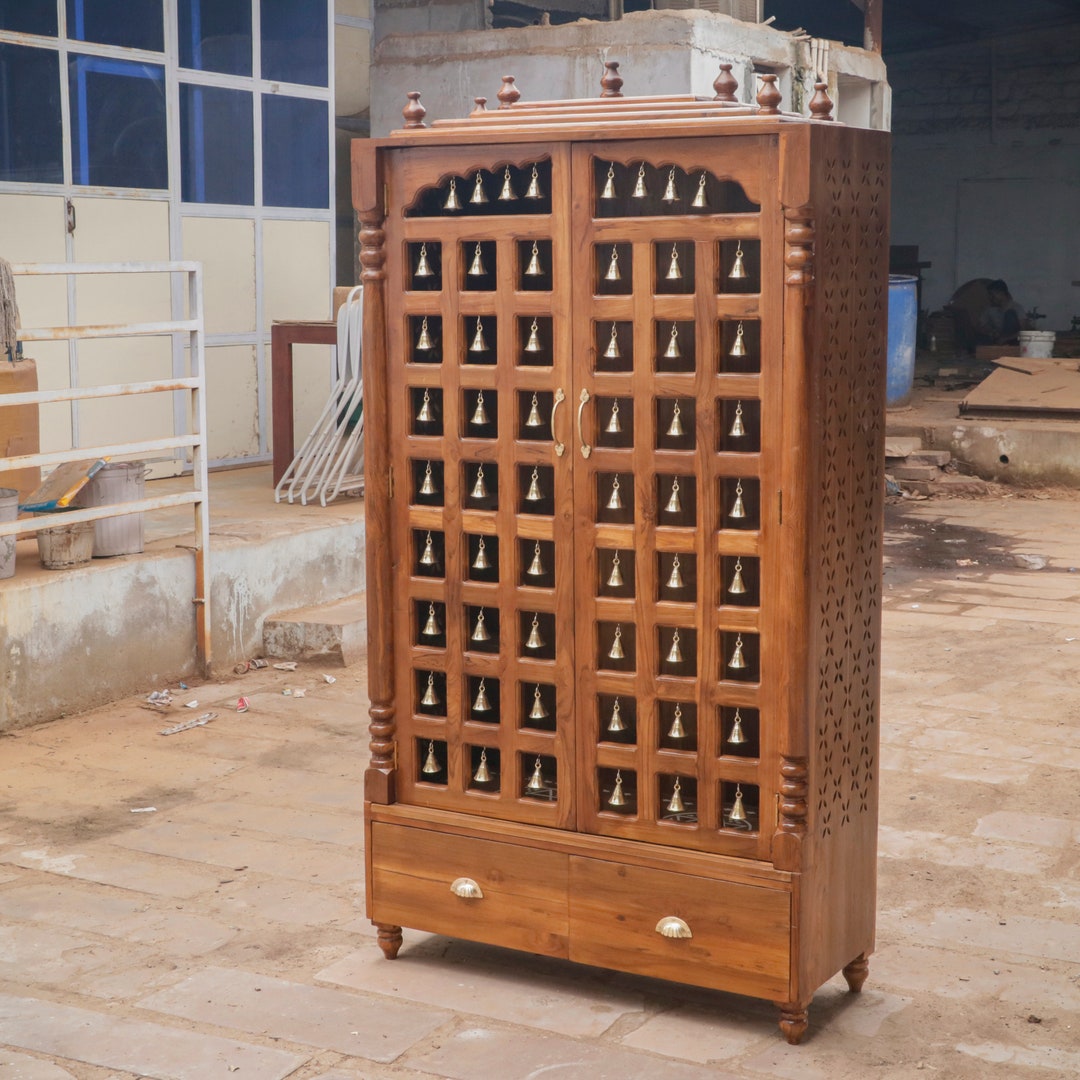 Handcrafted Brass Bell Door Altar – Sacred Prayer Room Decor - Etsy