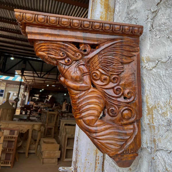 Carved Wooden Corbels India - Etsy