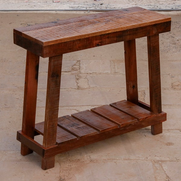 Rustic Sofa Table - Etsy