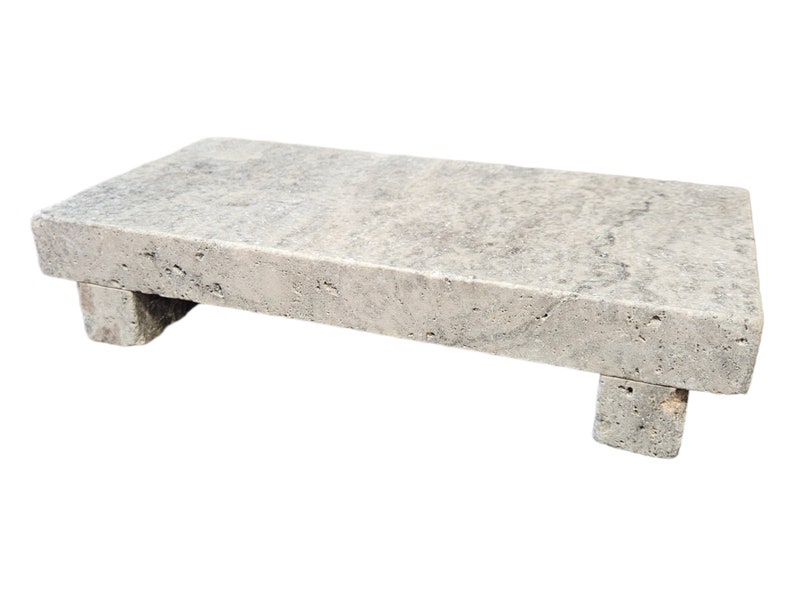 Travertine Bathroom Vanity Tray Stand - Etsy