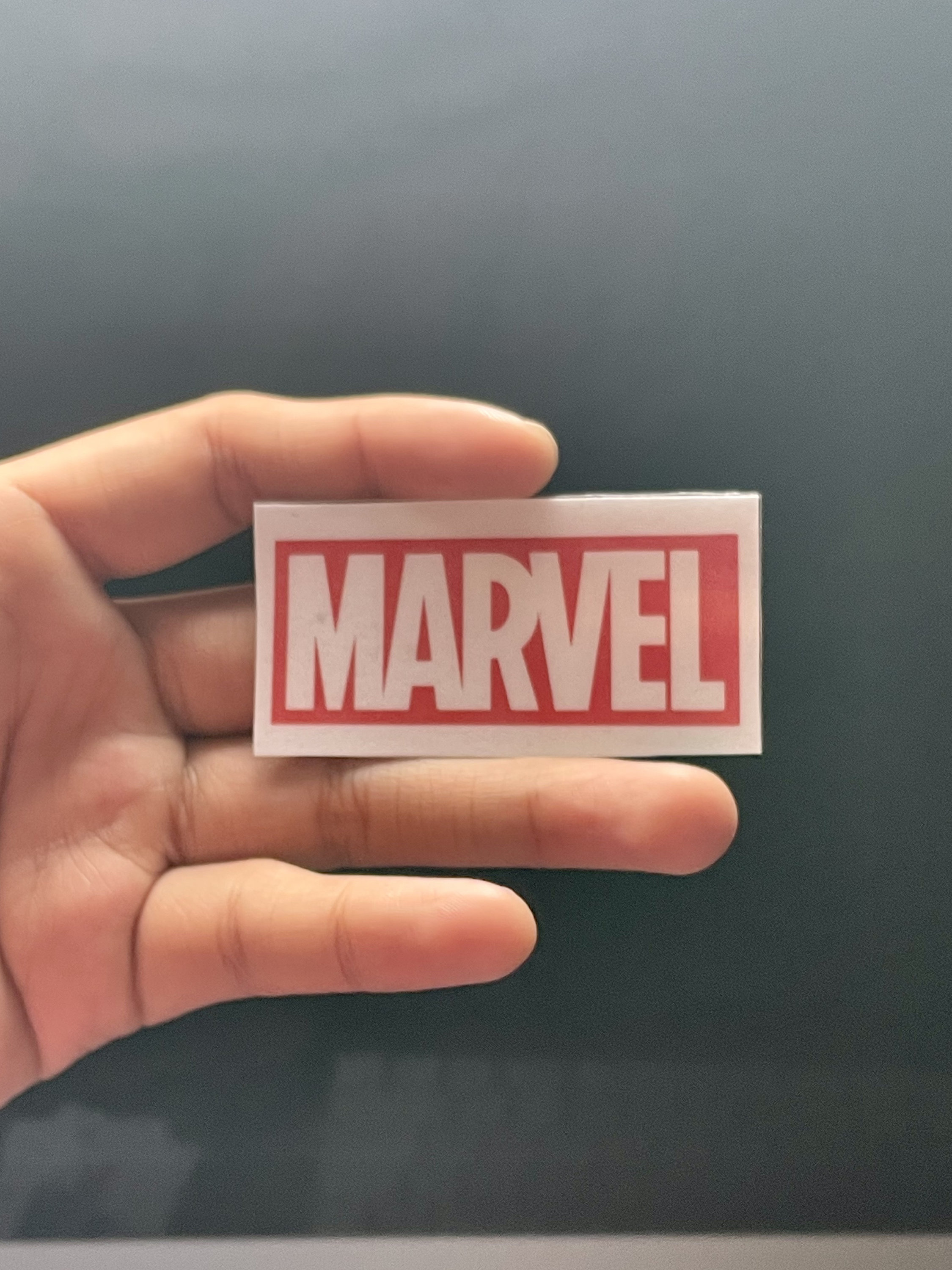 Marvel Sticker Logo - Etsy