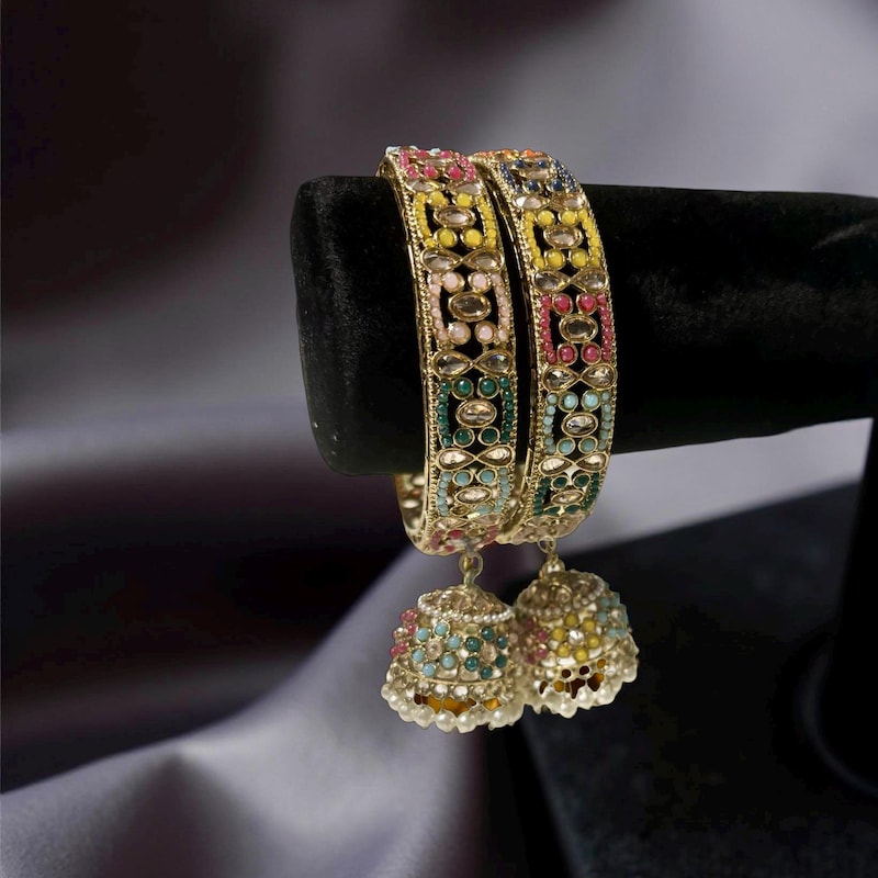 Jhumka Bangles - Etsy