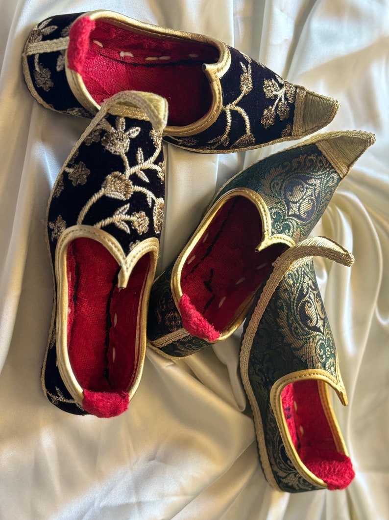 Handmade Fancy Khussa Jutti Mojari for Baby Boys, Embroidered Khussa ...