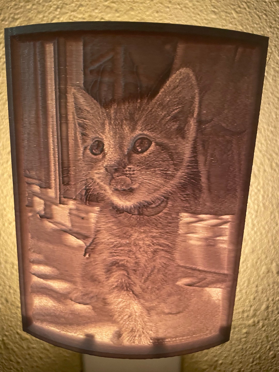 Custom 3D Printed Night Light - Etsy