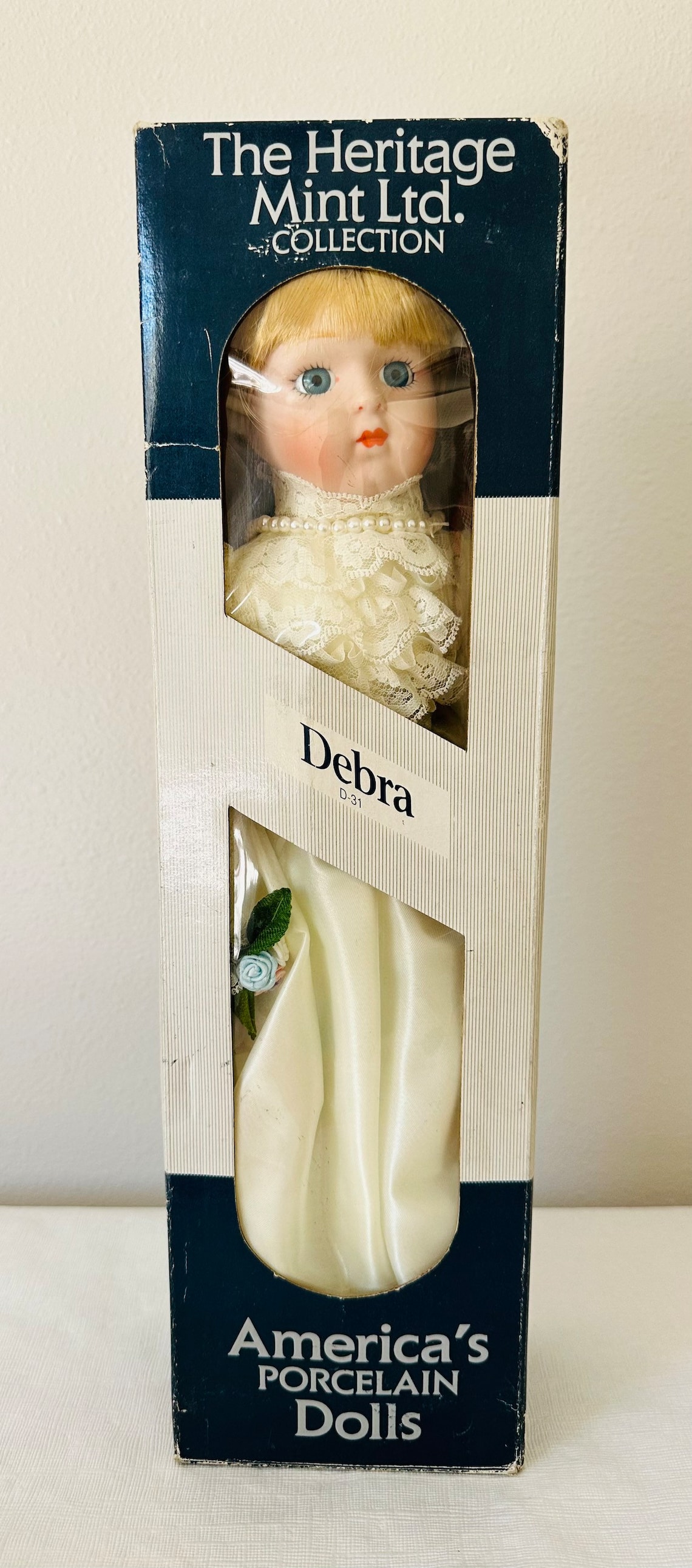 The Heritage Mint Ltd Collection America’s Porcelain Dolls Vintage Collectable 1989 16 Inch ...
