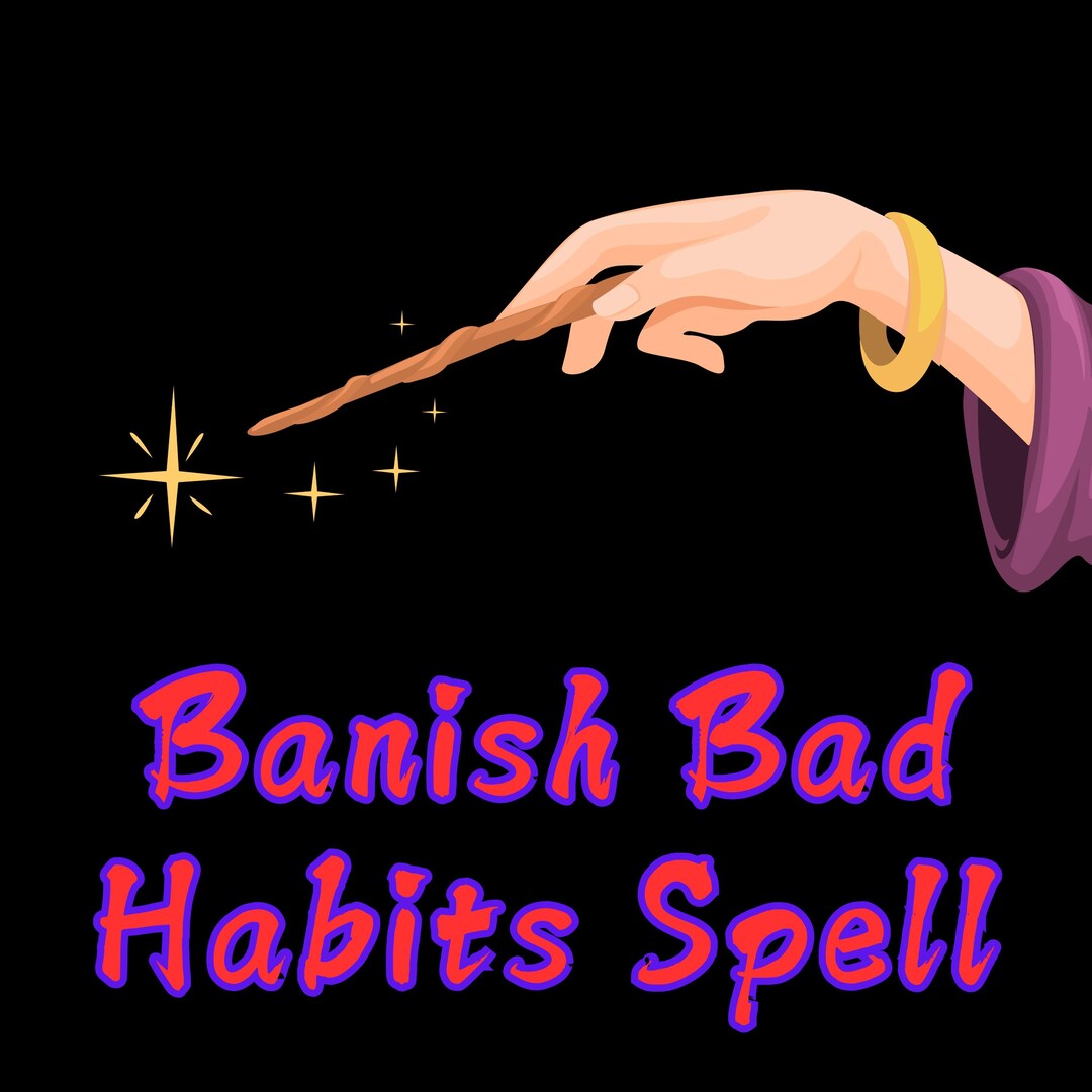Banish Bad Habits Spell - Etsy