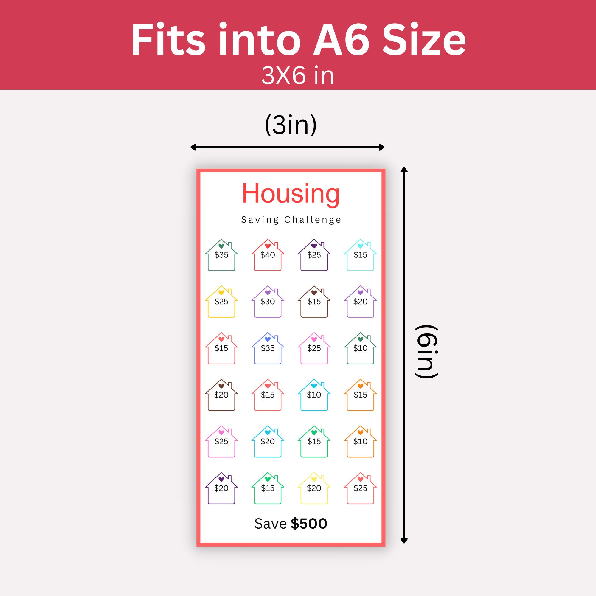 Savings Challenge Printable, Money Saving Tracker Bundle, Budget Binder ...