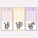 Buy Cute Panda Savings Challenge Printable Bundle, Mini A6 Panda Saving ...